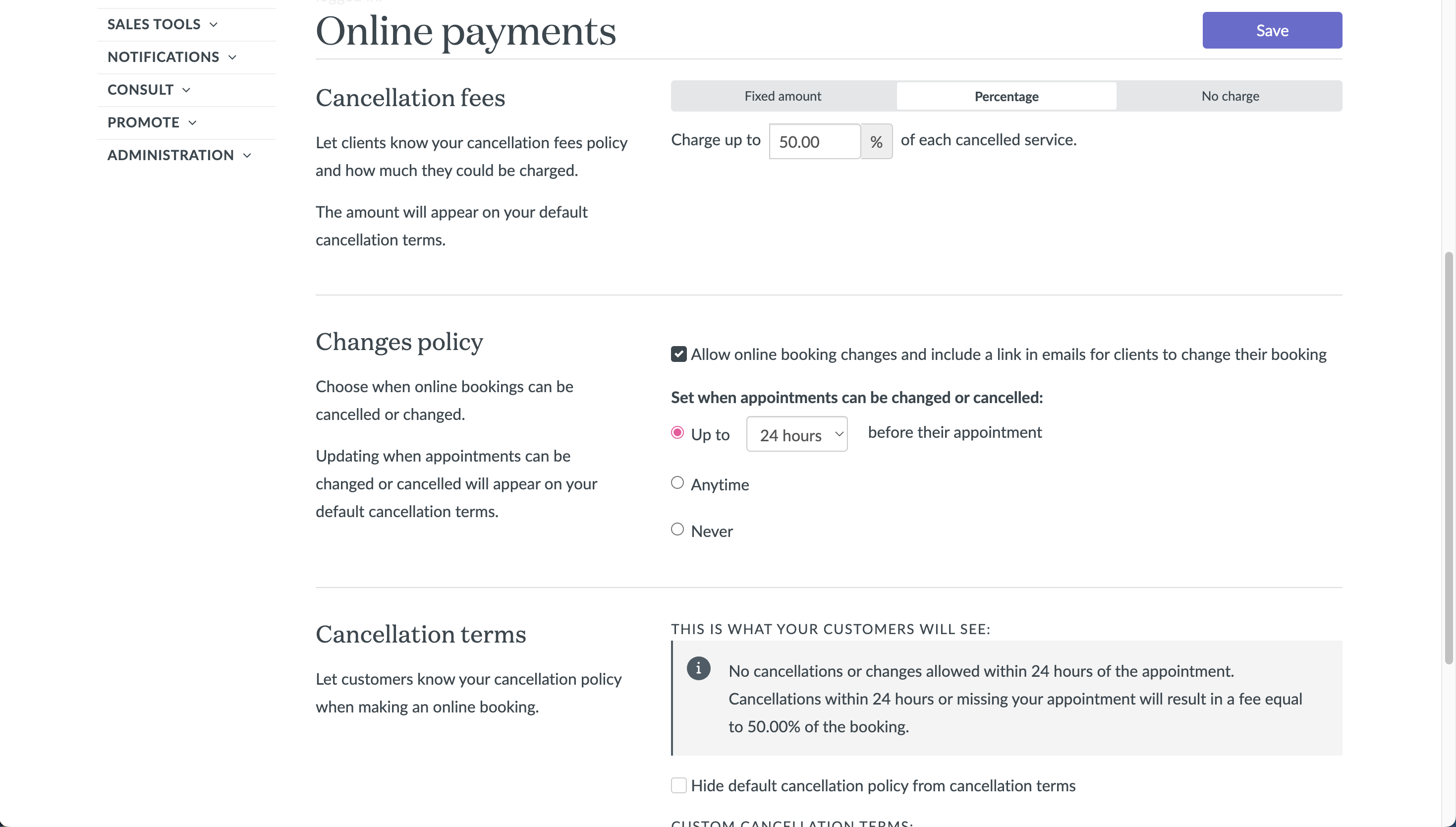 Cancellation Fees with TimelyPay – Timely