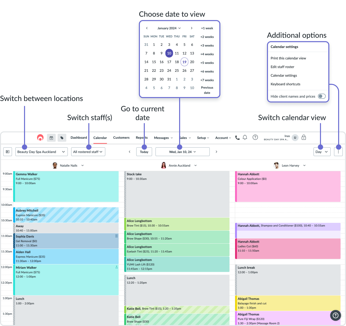 Explore our new calendar – Timely